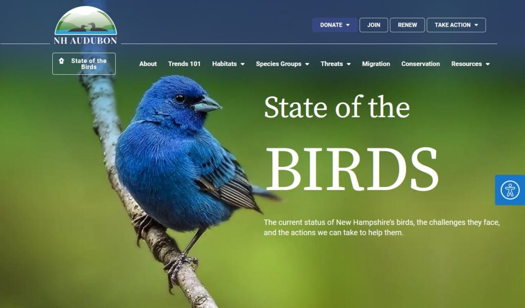 The ‘State of the Birds’ in New Hampshire – at your fingertips - NH Audubon