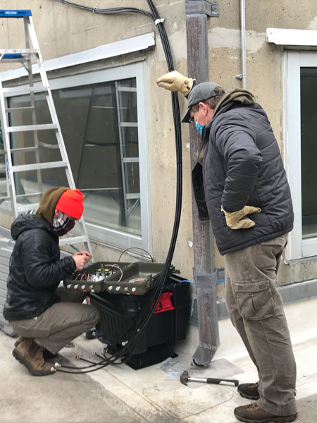 New Motus Tower in Exeter - NH Audubon